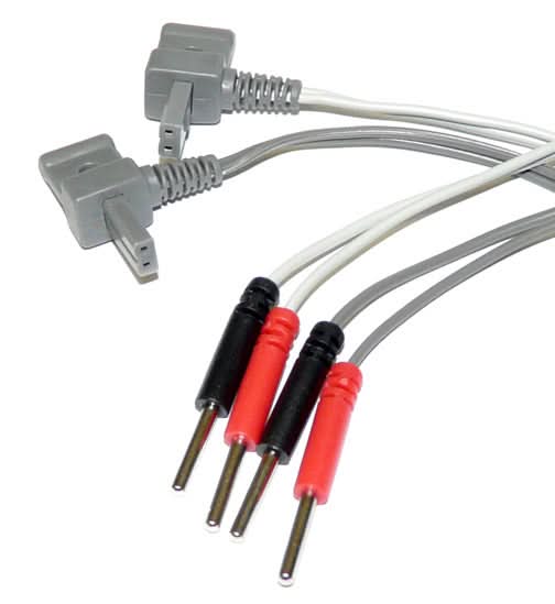 EMPI/CEFAR Charcoal & Grey Lead 130cm - Set of 2 — MEDELCO